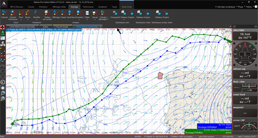 Les logiciels Adrena software sur la solitaire du figaro - Voilerie Axe ...